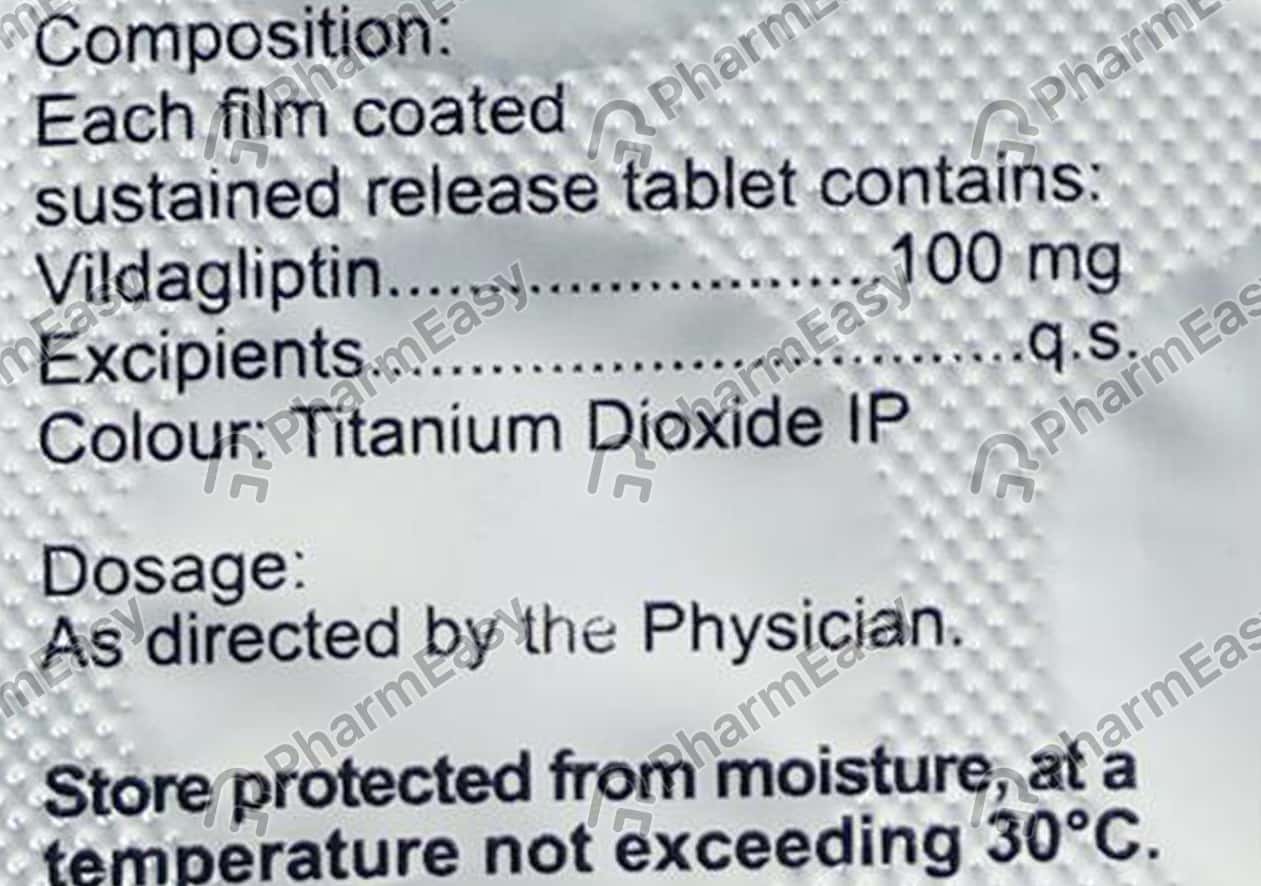 Gluvilda Od 100 MG Tablet (15): Uses, Side Effects, Price & Dosage ...