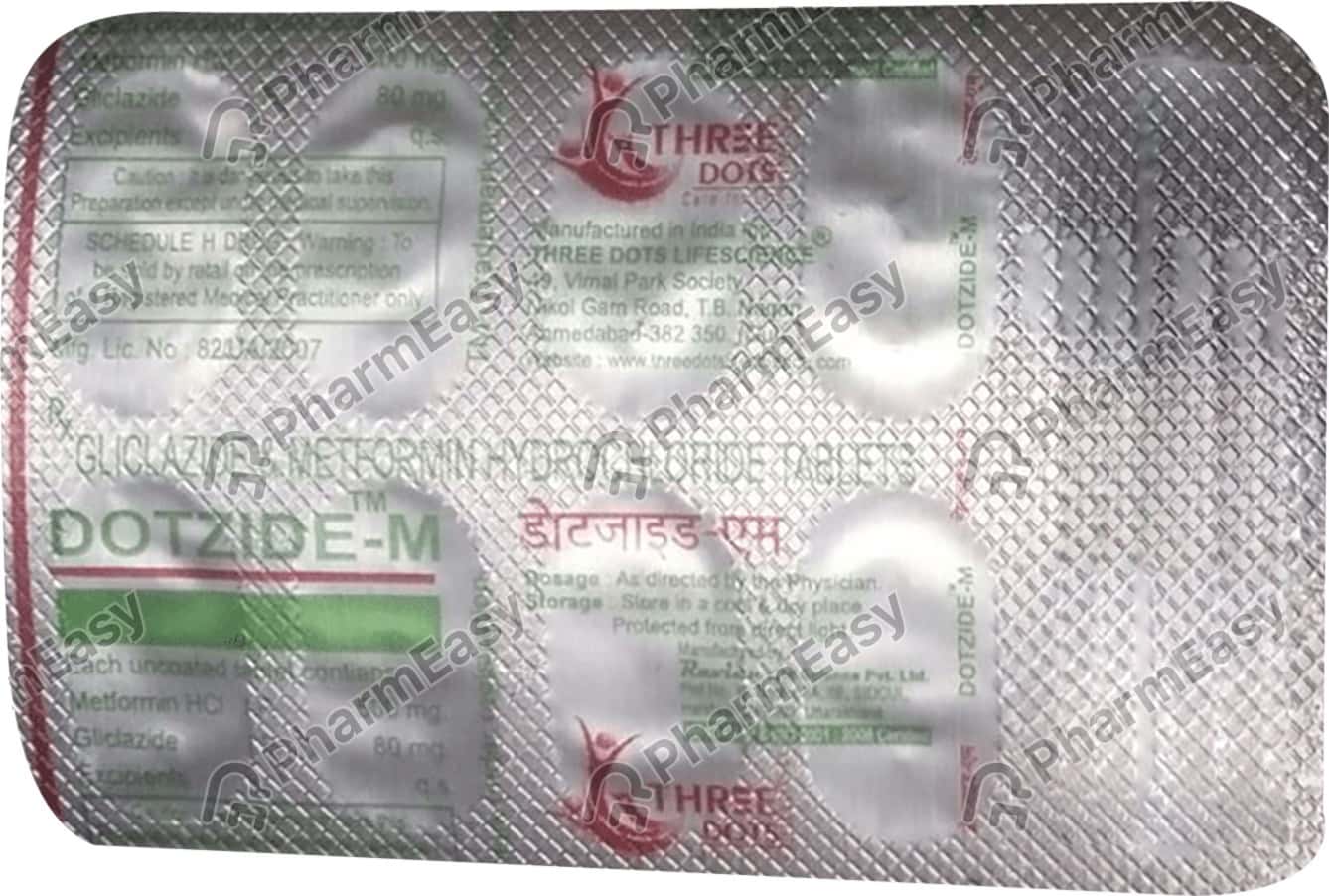 Dotzide Mr 60 MG Tablet (10): Uses, Side Effects, Price & Dosage ...