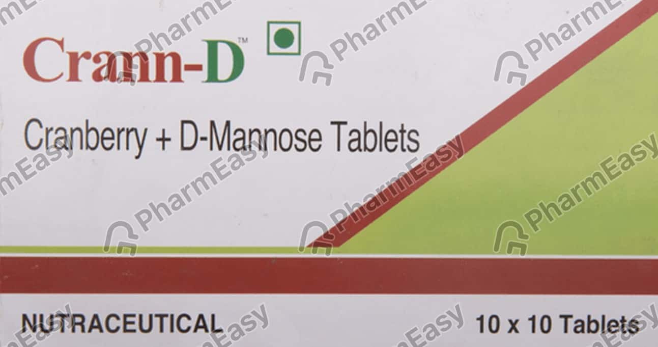 Buy Cranman D Strip Of 10 Tablets Online & Save Up to 24% at PharmEasy
