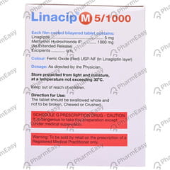 Buy Linacip M 5/1000mg Strip Of 15 Tablets Online at Flat 15% OFF ...