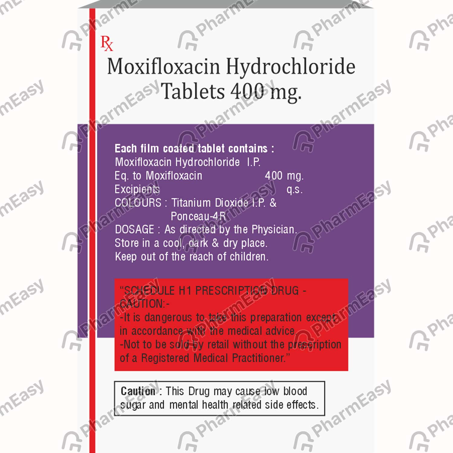 Buy Zoxicin 400 MG Tablet (5) Online at Flat 15% OFF | PharmEasy