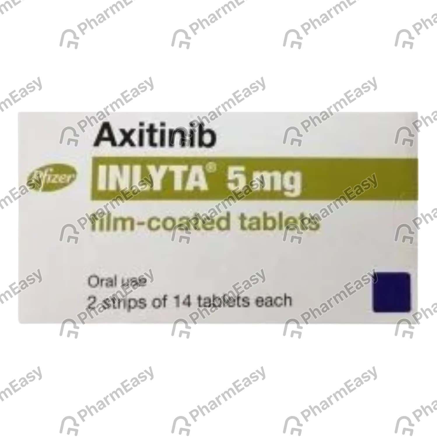 Inlyta 5 MG Tablet (14): Uses, Side Effects, Price & Dosage | PharmEasy