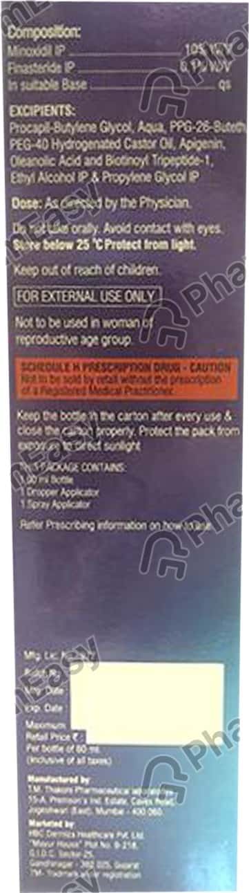 Mintop Gain 10% Bottle Of 60ml Skin Solution: Uses, Side Effects, Price ...