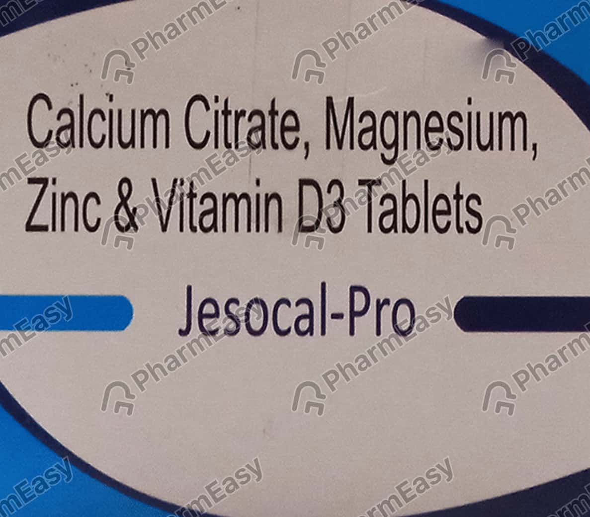 Jesocal Pro Strip Of 15 Tablets: Uses, Side Effects, Price & Dosage ...