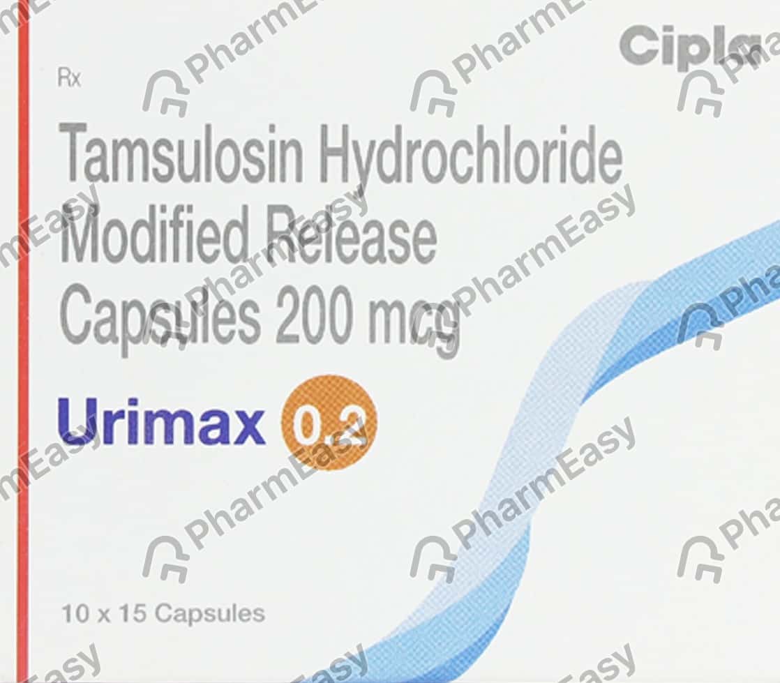 Urimax 0.2 Capsule: Uses, Side-effects, Price, Dosage & More Info ...