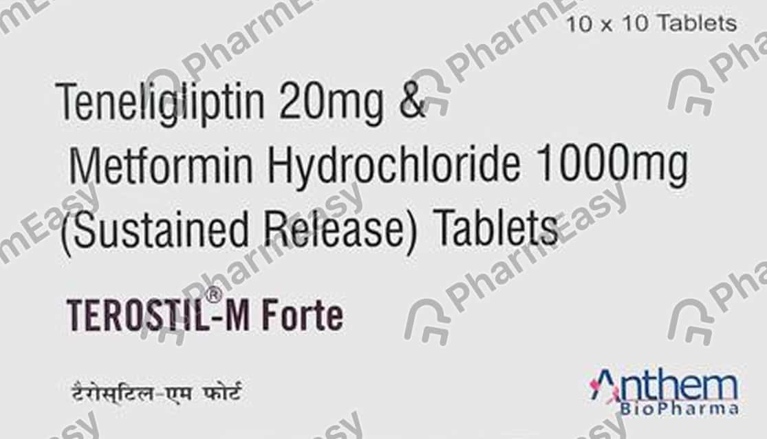 Terostil M Forte Strip Of 10 Tablets: Uses, Side Effects, Price ...