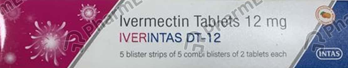Iverintas 12 MG Tablet (2): Uses, Side Effects, Price & Dosage | PharmEasy