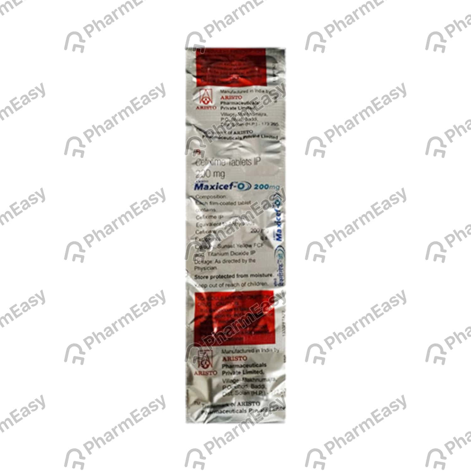 Maxicef O 200 MG Tablet (10): Uses, Side Effects, Price & Dosage ...