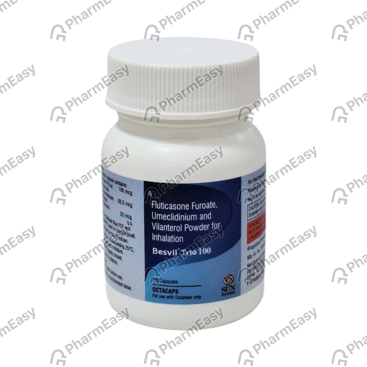 Besvil Trio 100mcg Box Of 10 Octacaps: Uses, Side Effects, Price ...