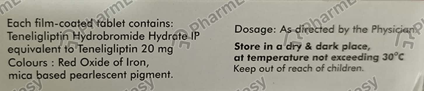 Tenepride 20 MG Tablet (30): Uses, Side Effects, Price & Dosage | PharmEasy
