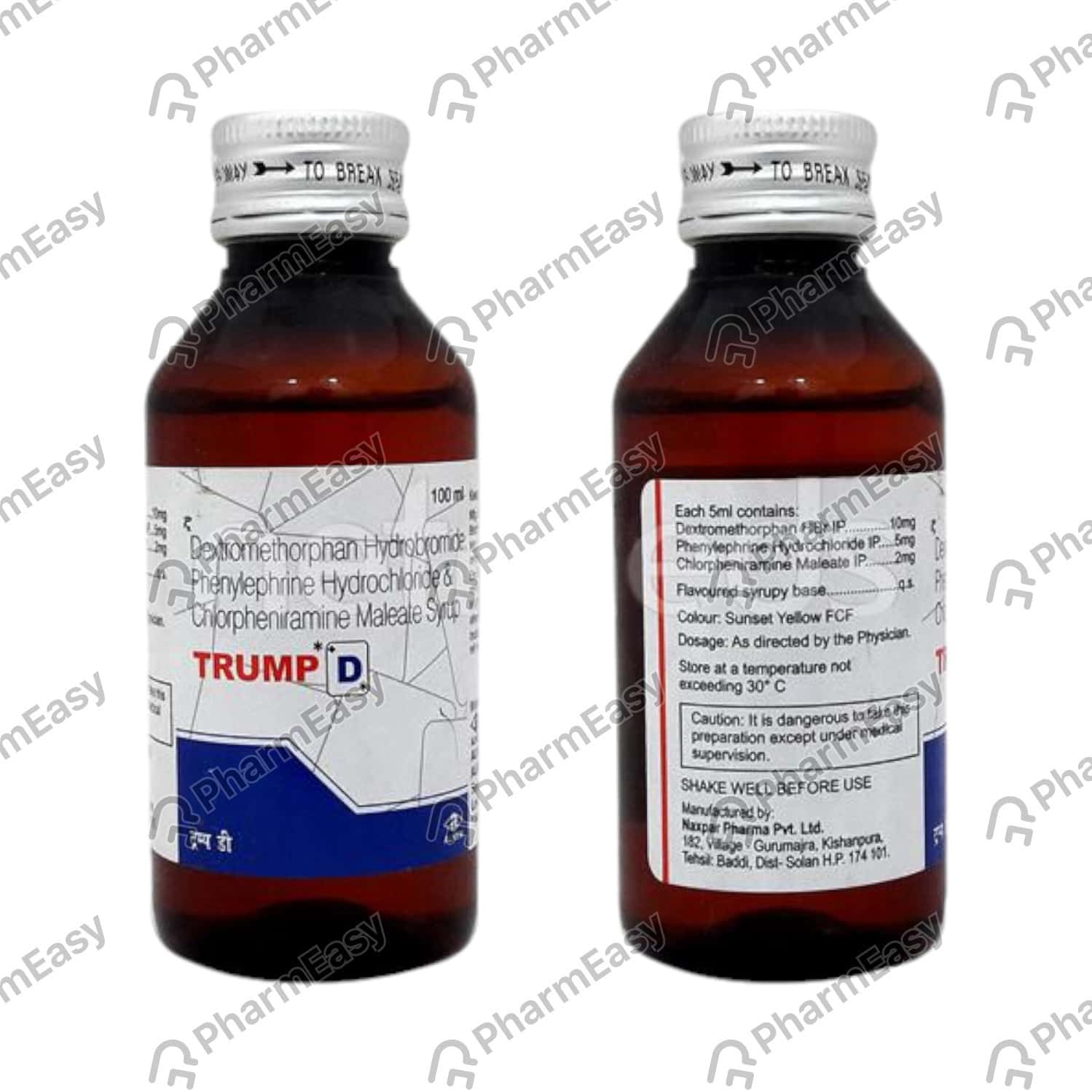 Trump D Sugar Free Bottle Of 100ml Syrup: Uses, Side Effects, Price ...