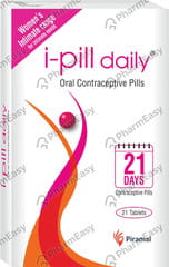 I Pill Daily Contraceptive Pills 21 Days Regular Oral Strip Of 21 ...
