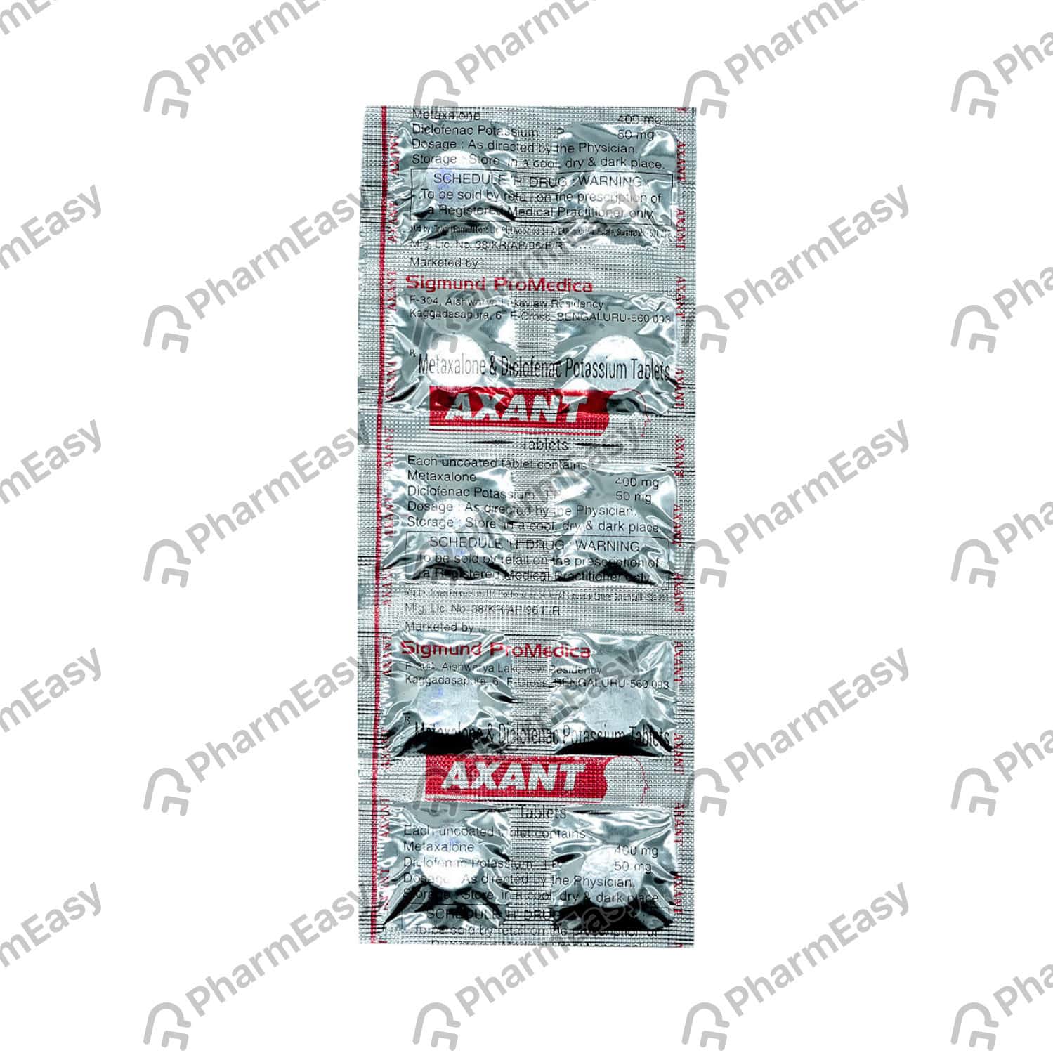 Buy Axant Strip Of 10 Tablets Online at Flat 15% OFF | PharmEasy