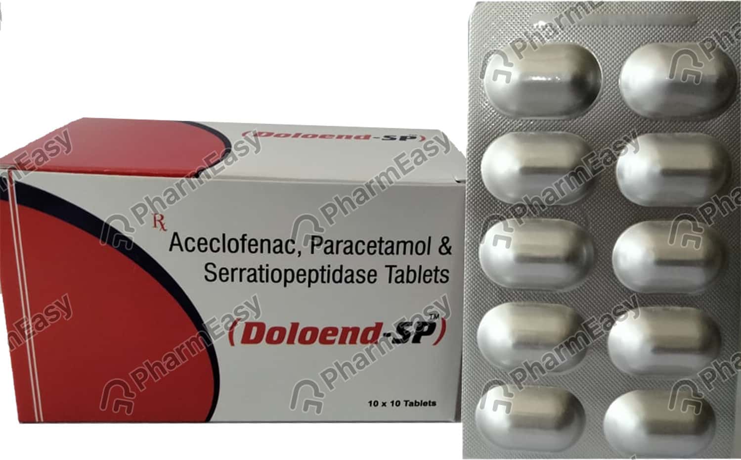Doloend Sp Strip Of 10 Tablets: Uses, Side Effects, Price & Dosage ...