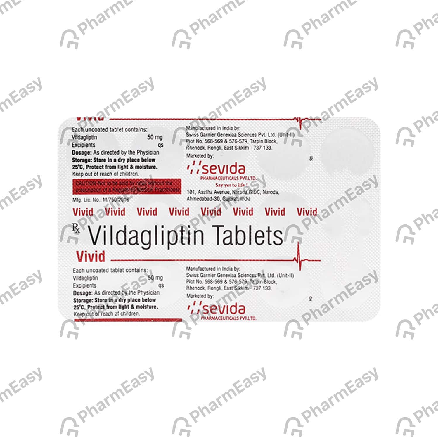 Vivid Strip Of 15 Tablets: Uses, Side Effects, Price & Dosage | PharmEasy