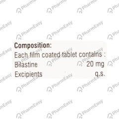 Bilatis 20 MG Tablet (10): Uses, Side Effects, Price & Dosage | PharmEasy