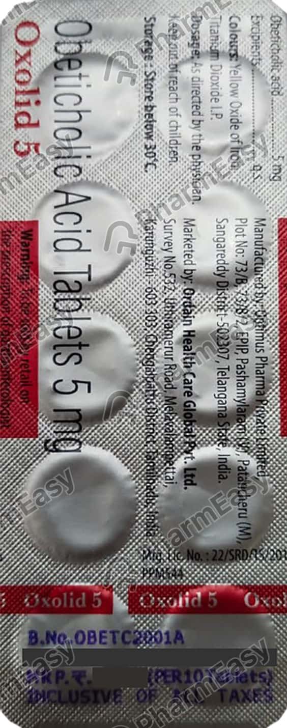 Buy Oxolid 5 MG Tablet (10) Online at Flat 15% OFF | PharmEasy
