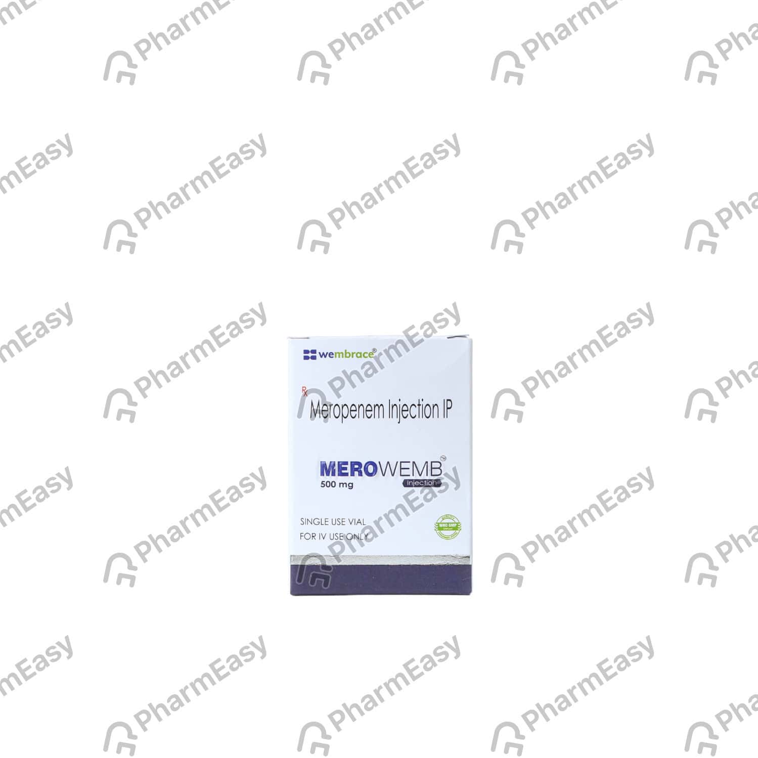 Buy Merowemb 500 MG Powder For Injection (1) Online at Flat 15% OFF ...