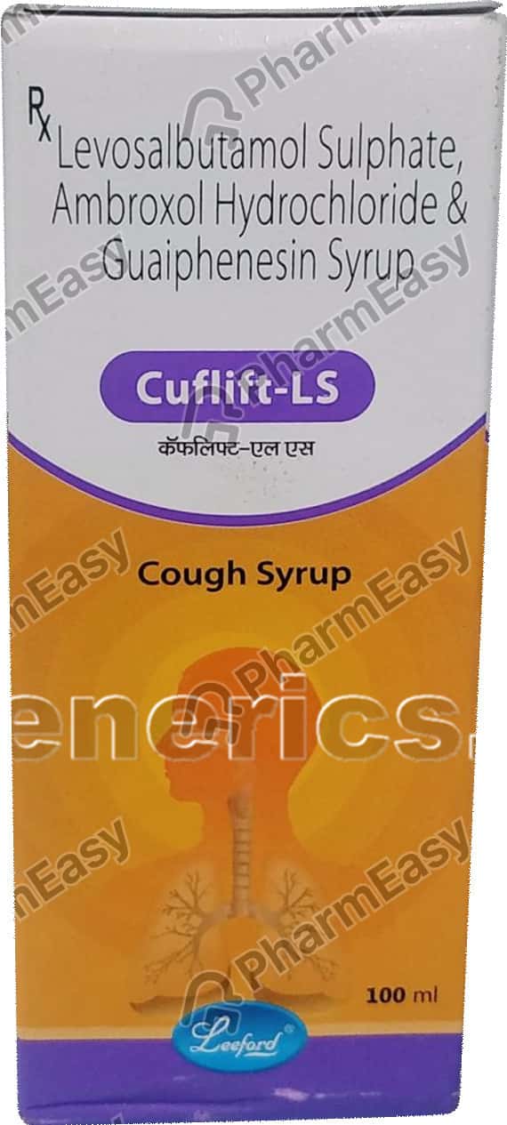 Cuflift Ls Bottle Of 100ml Syrup: Uses, Side Effects, Price & Dosage ...