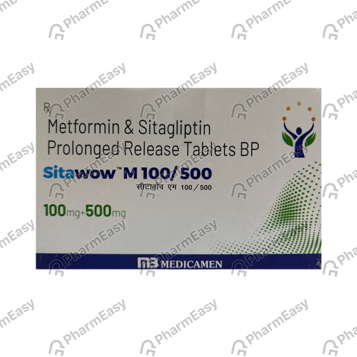 Sitawow M 100/500mg Strip Of 10 Tablets: Uses, Side Effects, Price ...