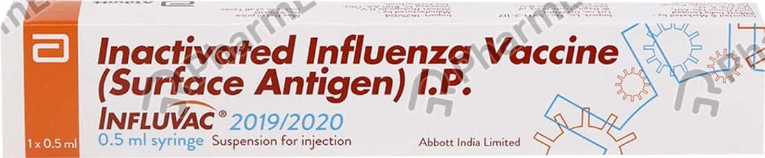 Influvac 0.25 ML Suspension For Injection (0.5): Uses, Side Effects ...