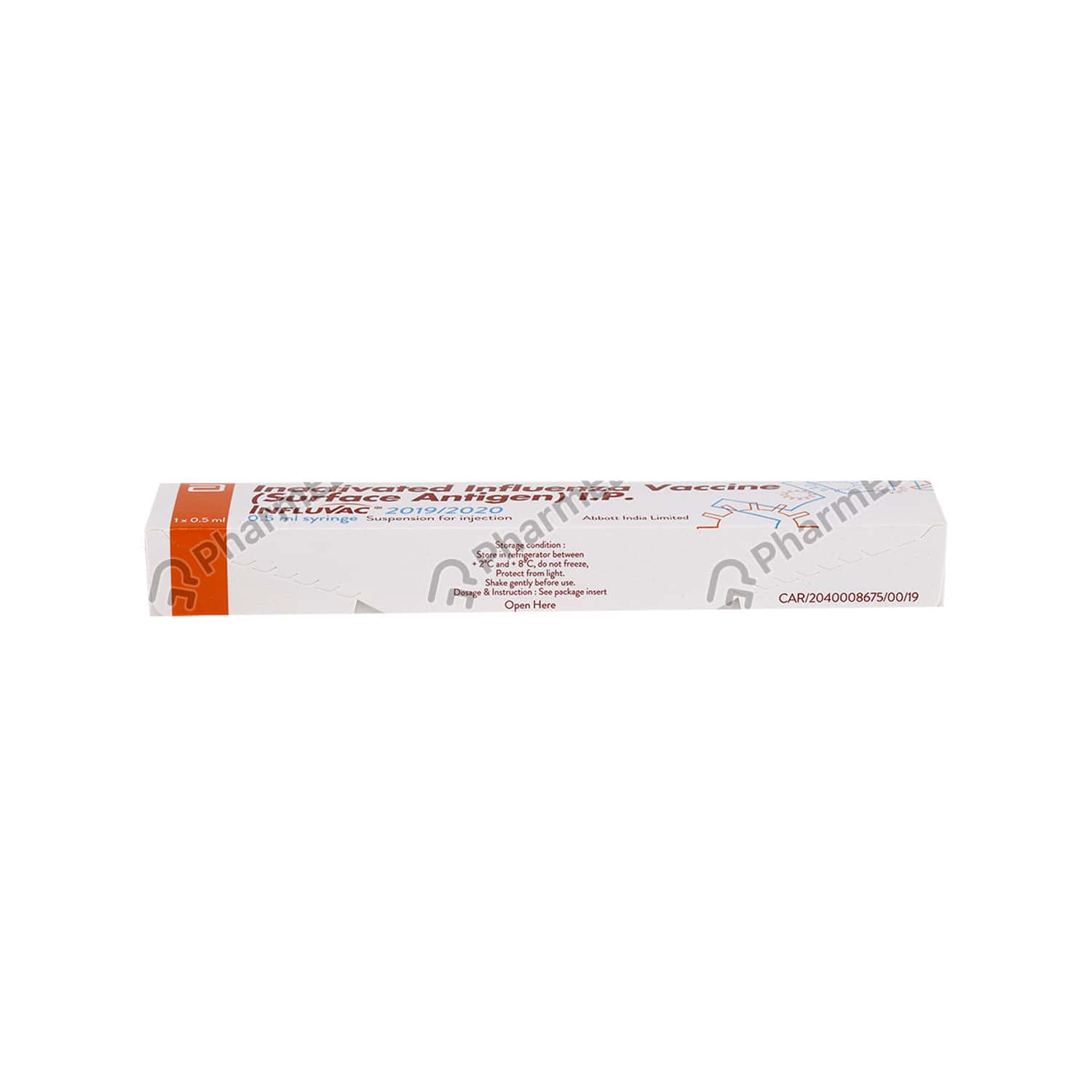 Buy Influvac 0.25 ML Suspension For Injection (0.5) Online at Flat 18% ...