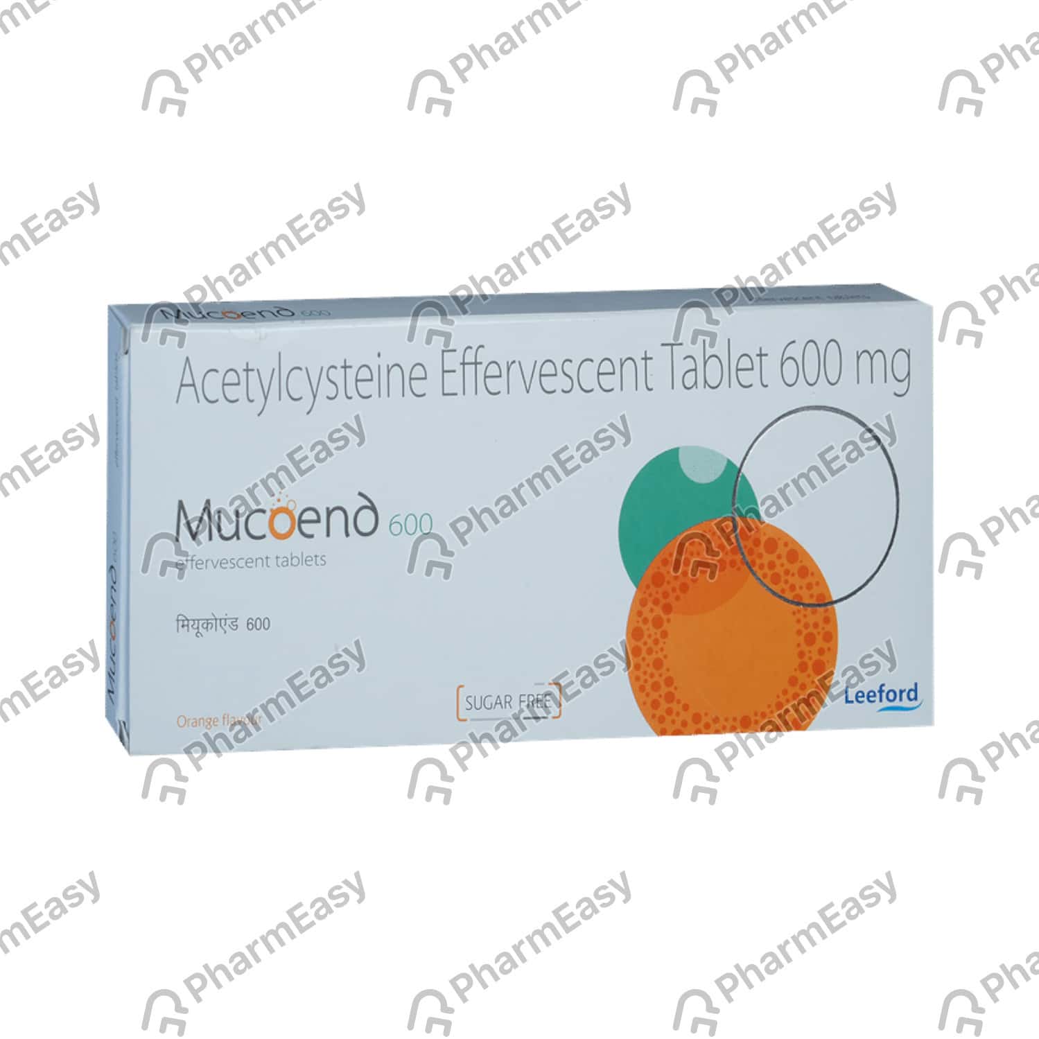 Mucoend Effervescent Tablet | Orange Flavour Sugar Free: Uses, Side ...
