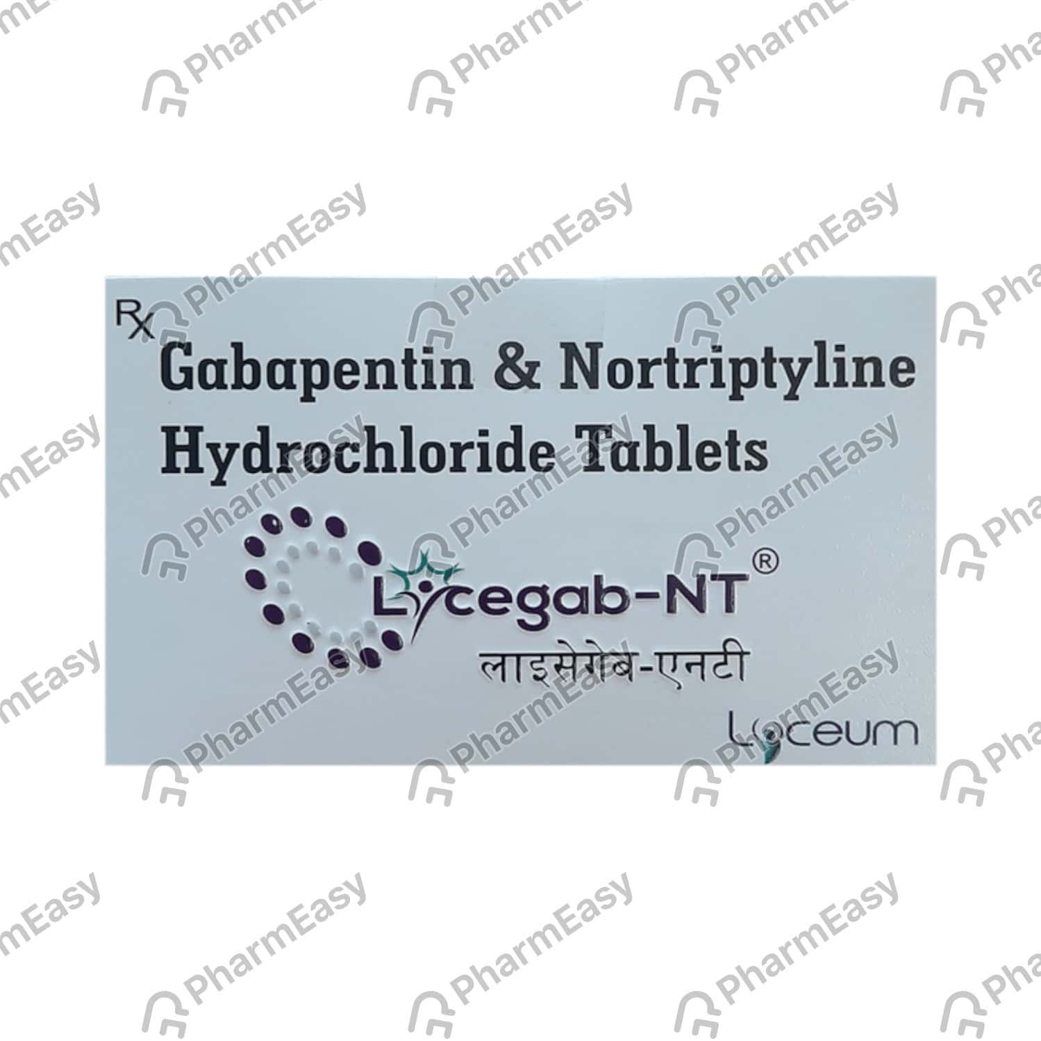 Lycegab Nt Strip Of 10 Tablets: Uses, Side Effects, Price & Dosage ...