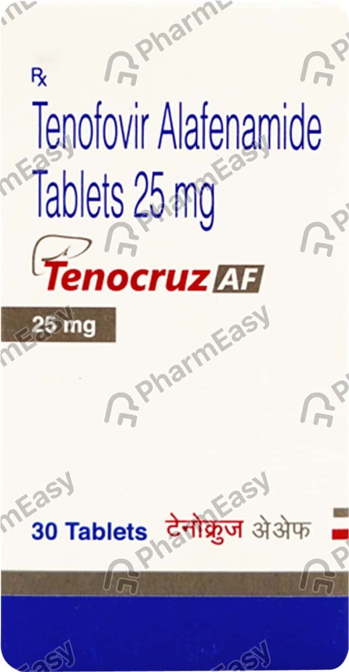 Tenocruz Af 25 MG Tablet (30): Uses, Side Effects, Price & Dosage ...