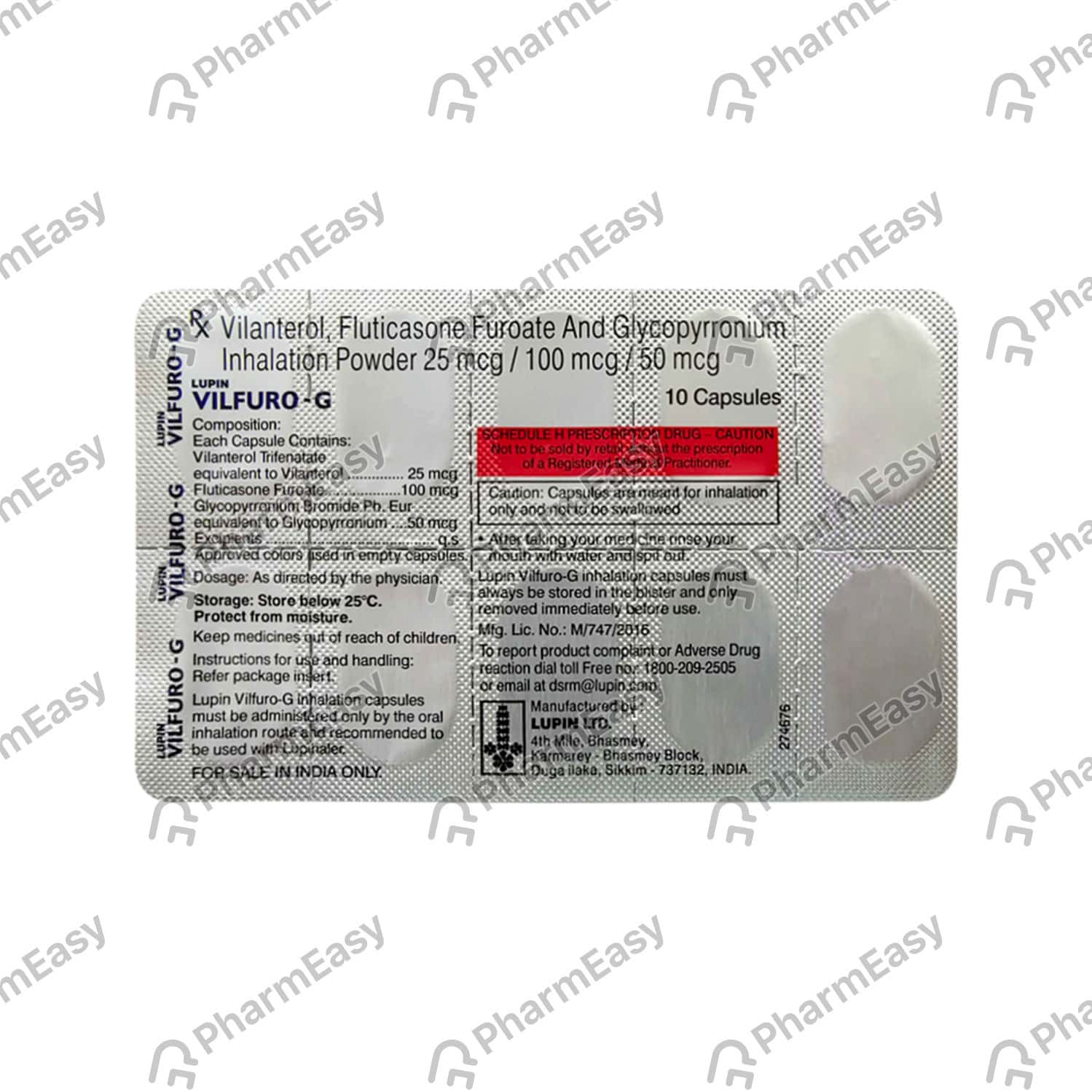 Buy Vilfuro G Strip Of 10 Inhalation Capsules Online & Save Up to 24% ...