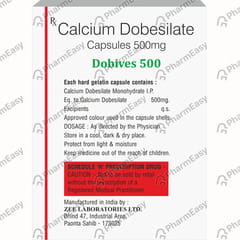 Buy Dobives 500 MG Capsule (10) Online at Flat 15% OFF | PharmEasy