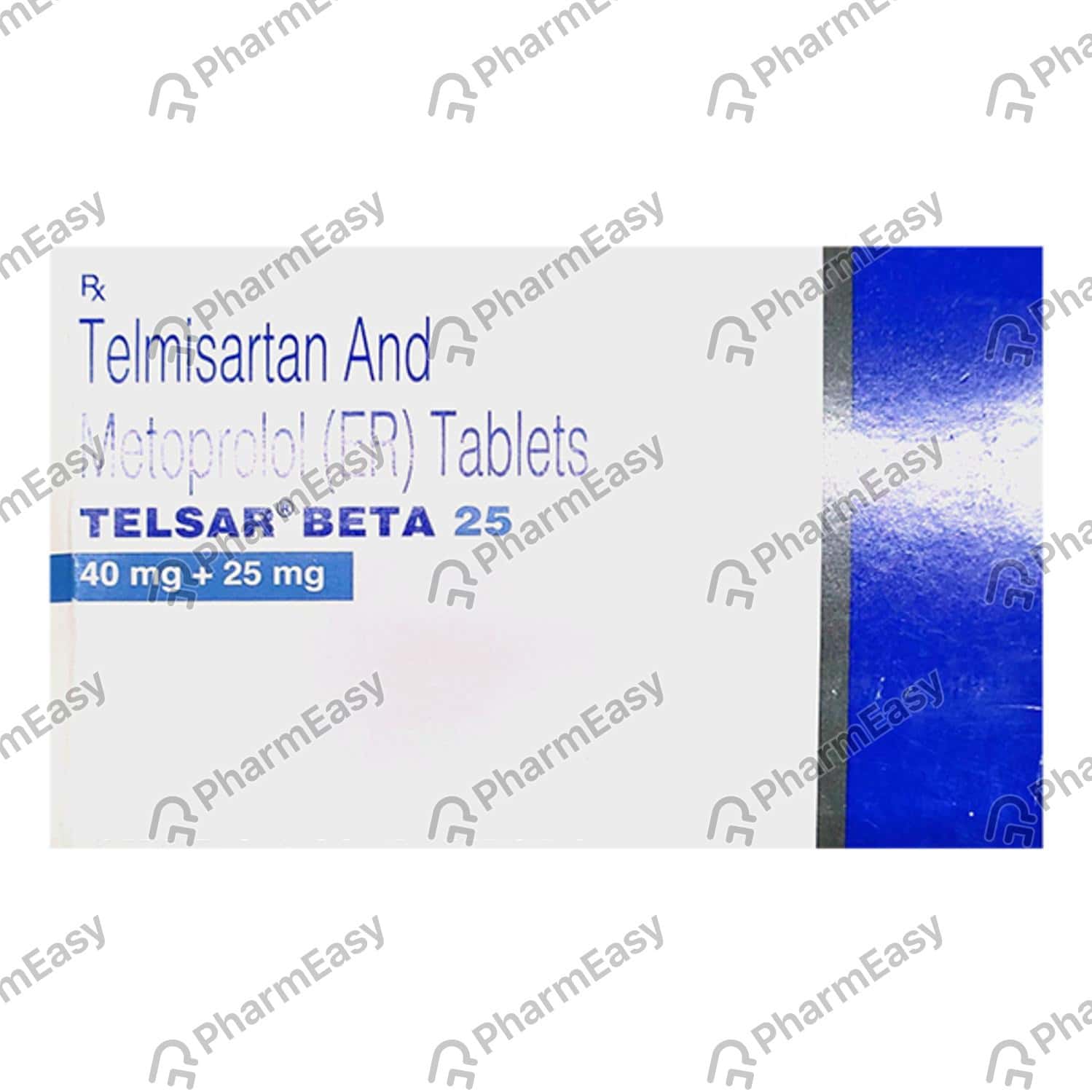 Telsar Beta 25mg Strip Of 15 Tablets: Uses, Side Effects, Price ...