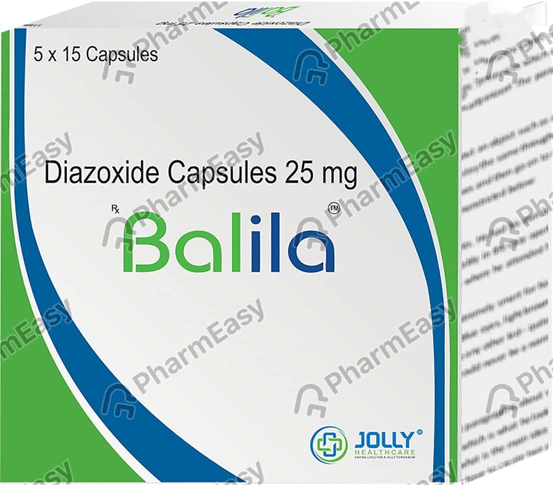 Buy Balila 25 MG Capsule (15) Online at Flat 15% OFF | PharmEasy