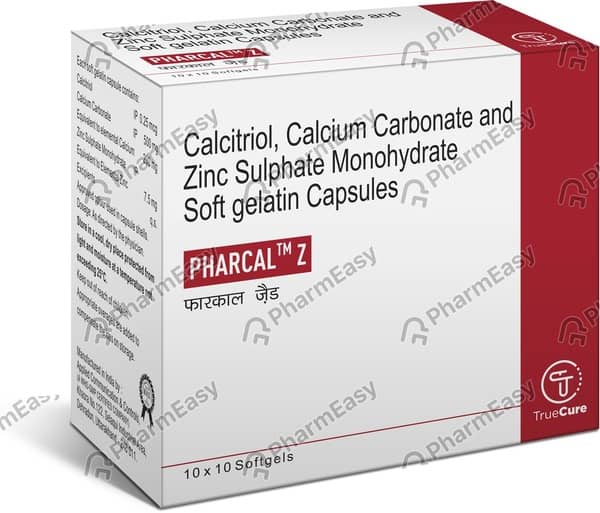 Buy PHARCAL FORTE STRIP OF 10 CAPSULES Online & Get Upto 60% OFF at ...