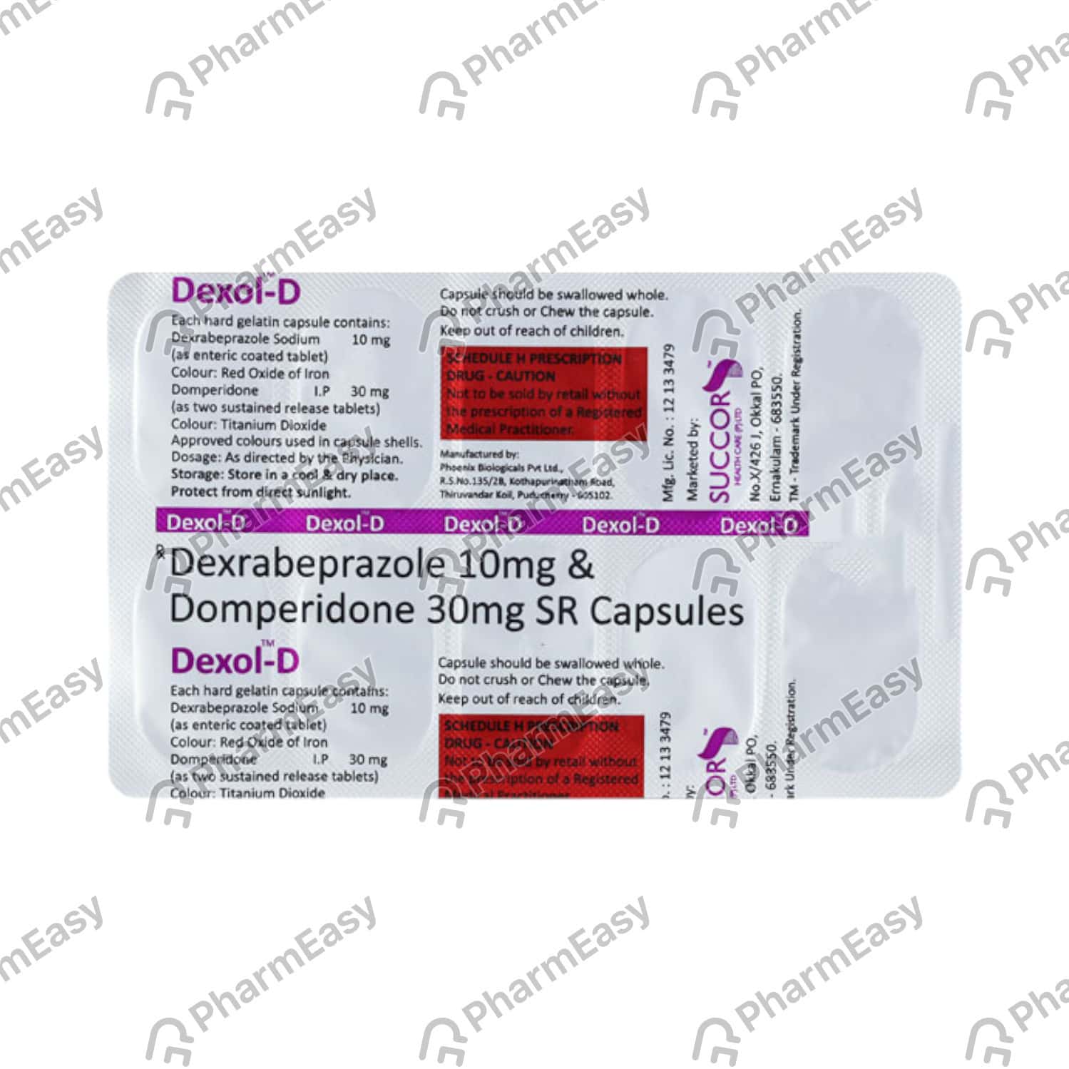 Buy Dexol D 30/10 Mg Tablet 10 Online at Flat 15% OFF | PharmEasy