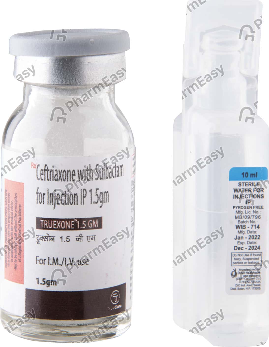 Truexone 1.5mg Dry Vial Of 1 Powder For Injection: Uses, Side Effects ...