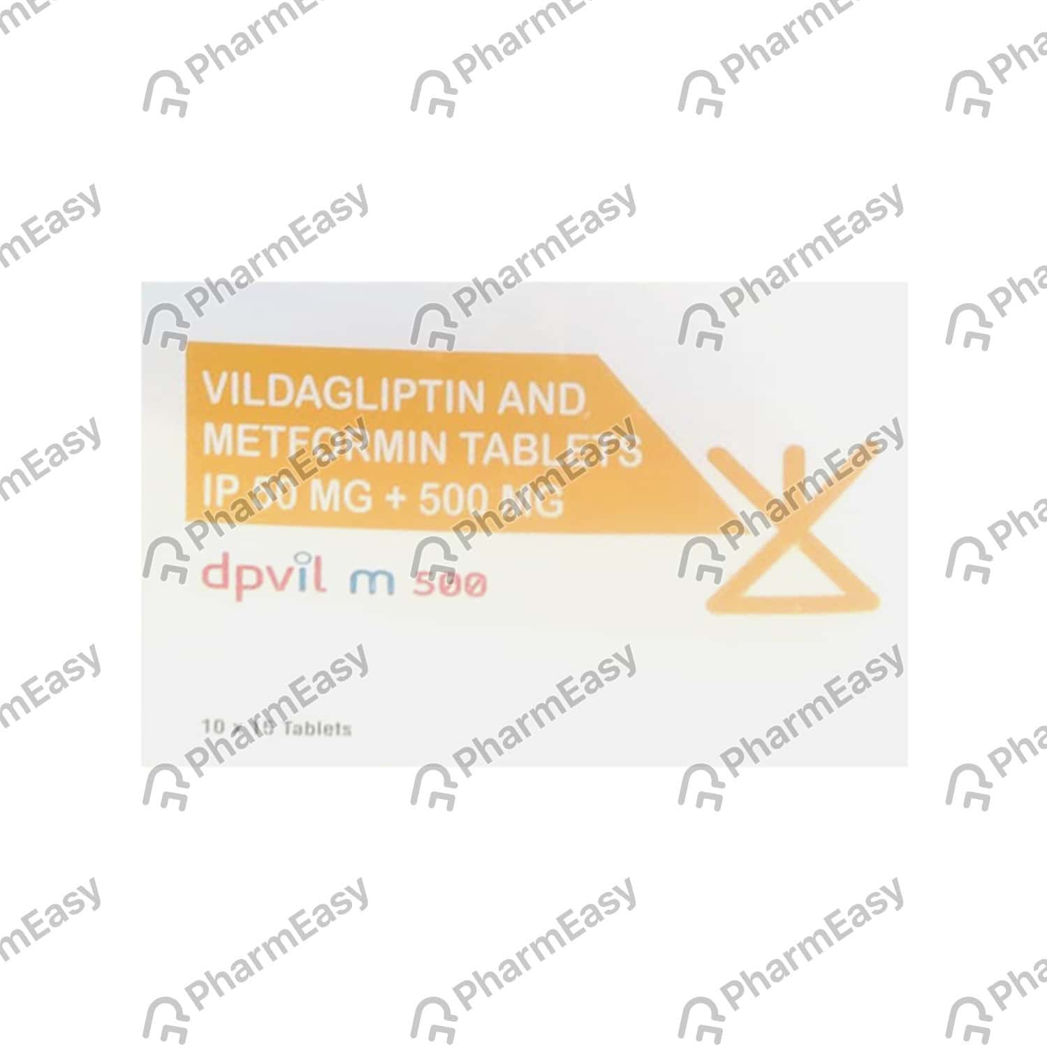 Dpvil M 50/500mg Strip Of 15 Tablets: Uses, Side Effects, Price ...