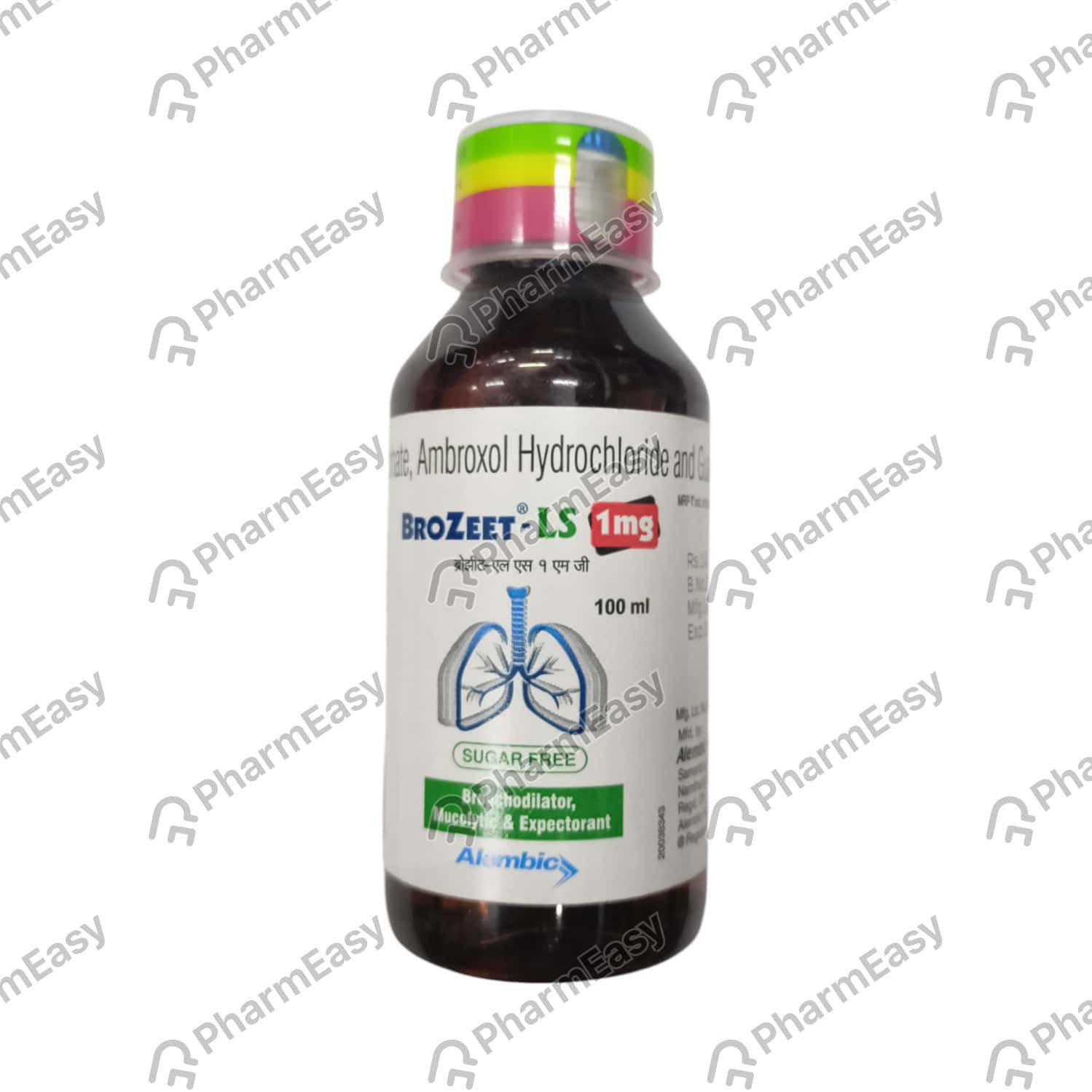 Brozeet Ls 1mg Bottle Of 100ml Expectorant: Uses, Side Effects, Price ...