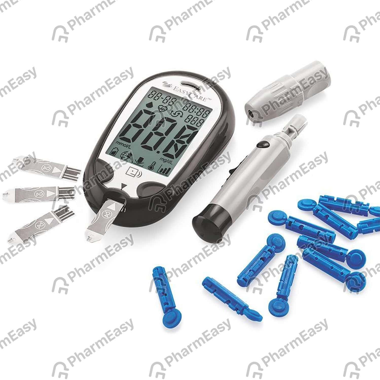 Buy EASYCARE BLOOD GLUCOMETER WITH GLUCOSE MONITOR KIT EC5904 Online ...