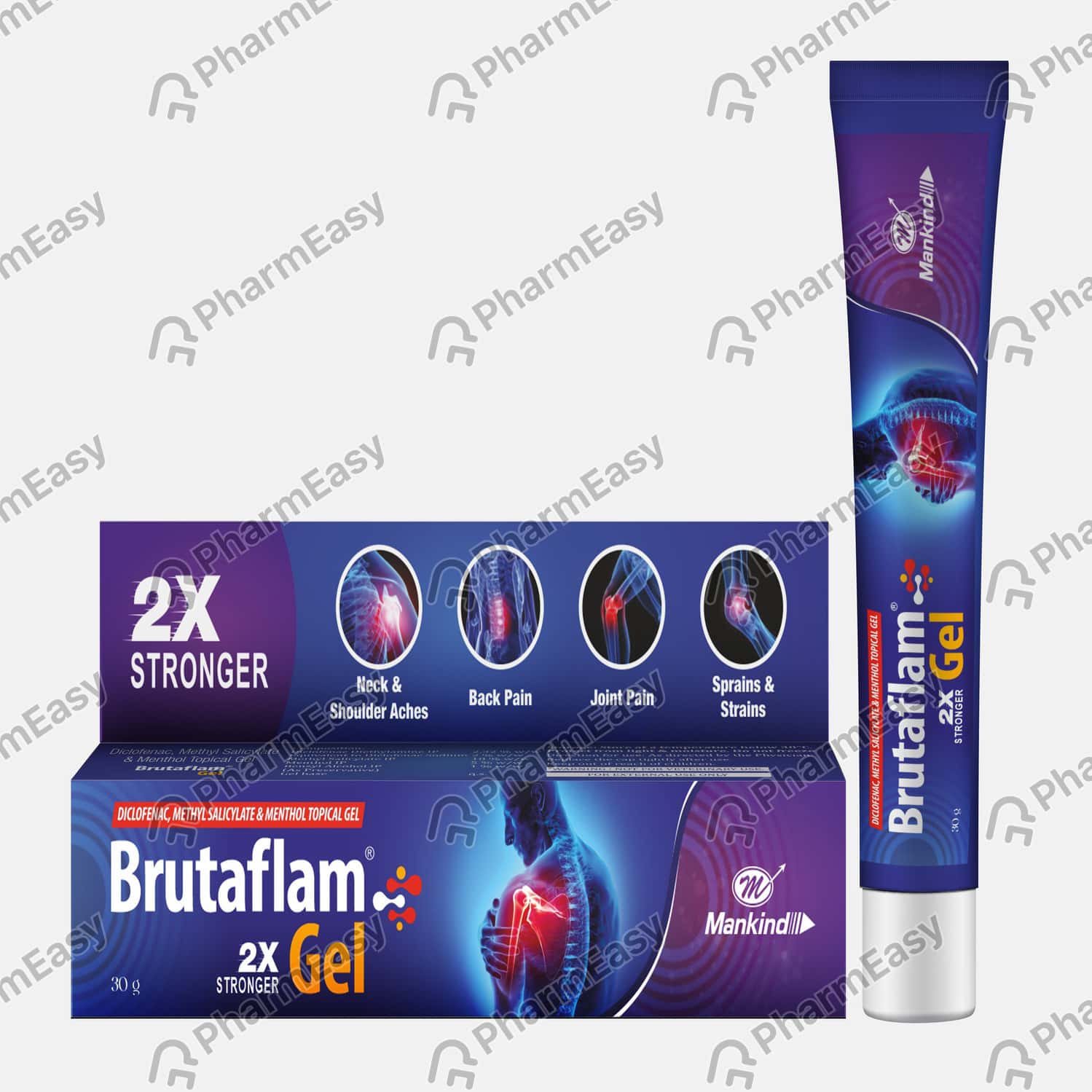 Buy Brutaflam Tube Of 30gm 2x Stronger Gel Online at Flat 15% OFF ...