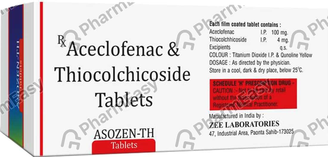 Asozen Th Strip Of 10 Tablets: Uses, Side Effects, Price & Dosage ...