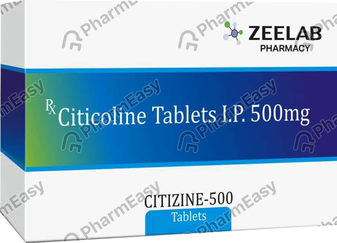 Citizine 500 MG Tablet (10): Uses, Side Effects, Price & Dosage | PharmEasy