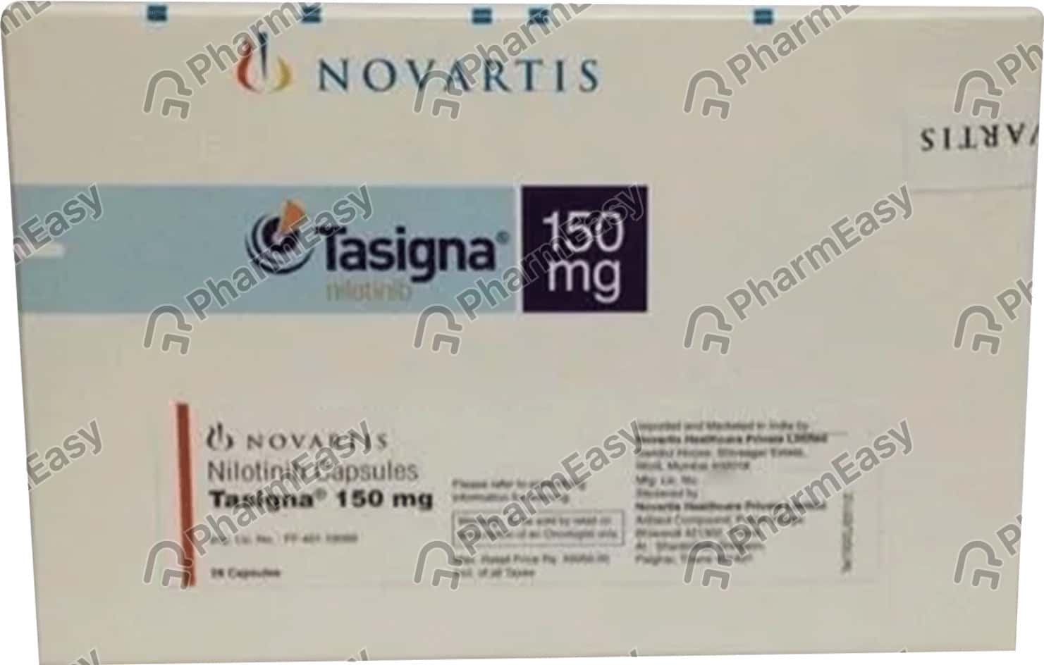 Tasigna 150 MG Capsule (4): Uses, Side Effects, Price & Dosage | PharmEasy