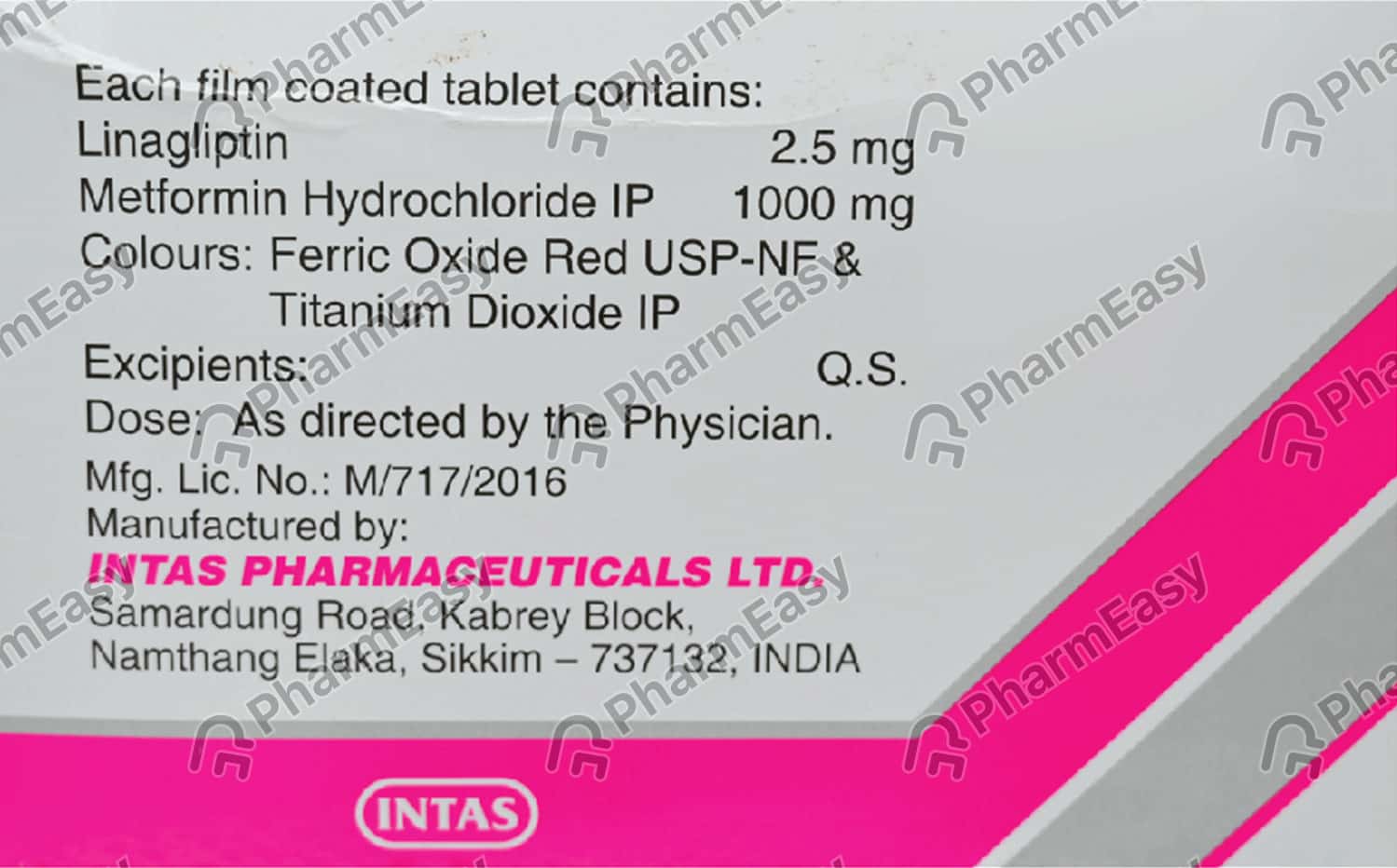 Buy Linero M 1000mg Strip Of 10 Tablets Online at Flat 15% OFF | PharmEasy
