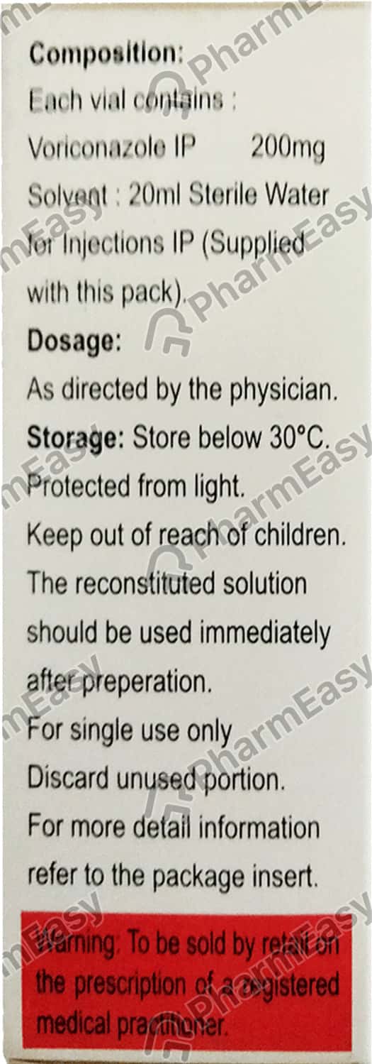 Buy Vorifun 200 MG Powder For Injection (1) Online at Flat 15% OFF ...