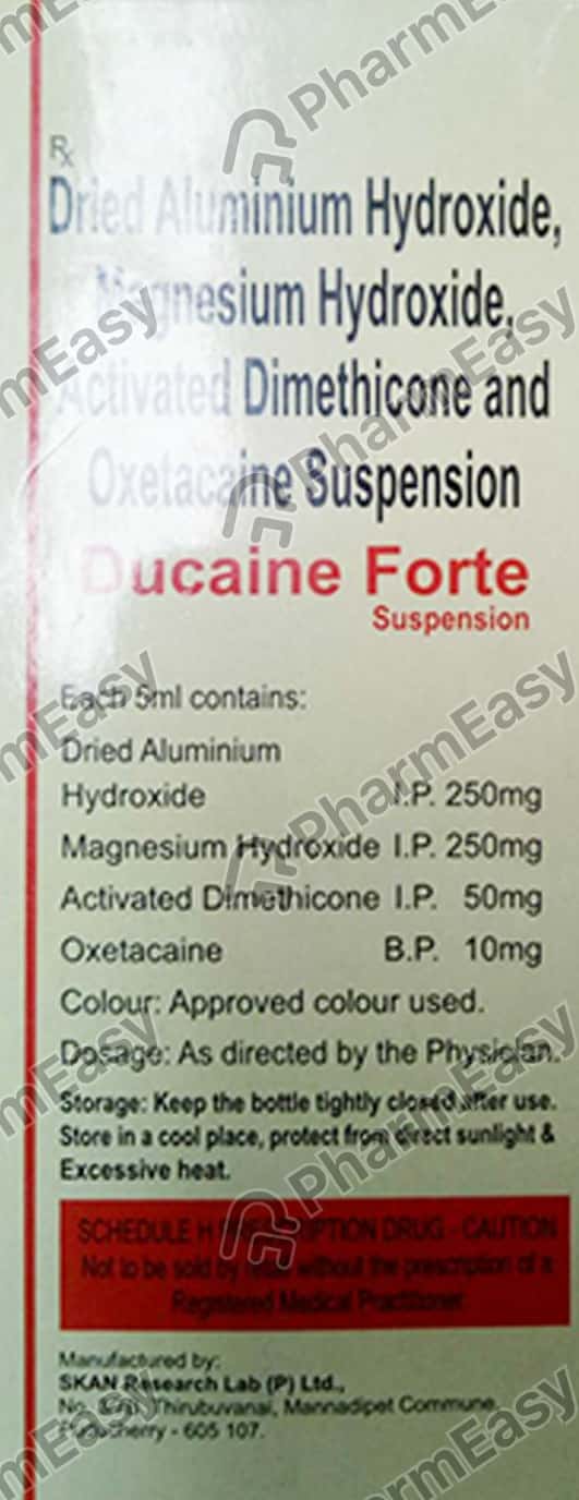 Buy Ducaine Forte Sugar Free Bottle Of 200ml Suspension Online at Flat ...