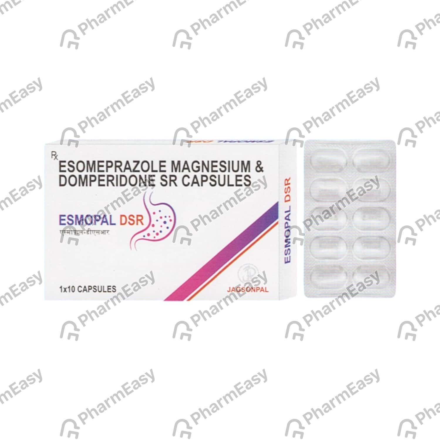 Esmopal Dsr Strip Of 10 Capsules: Uses, Side Effects, Price & Dosage ...
