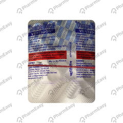 Vertigon 25 MG Tablet (20): Uses, Side Effects, Price & Dosage | PharmEasy