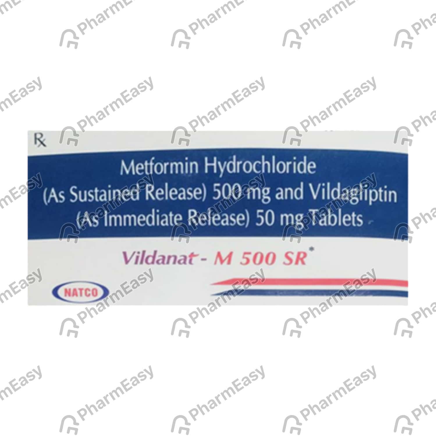Vildanat M 500mg Sr Strip Of 10 Tablets: Uses, Side Effects, Price ...
