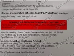 Glimer 2 MG Tablet (15): Uses, Side Effects, Price & Dosage | PharmEasy